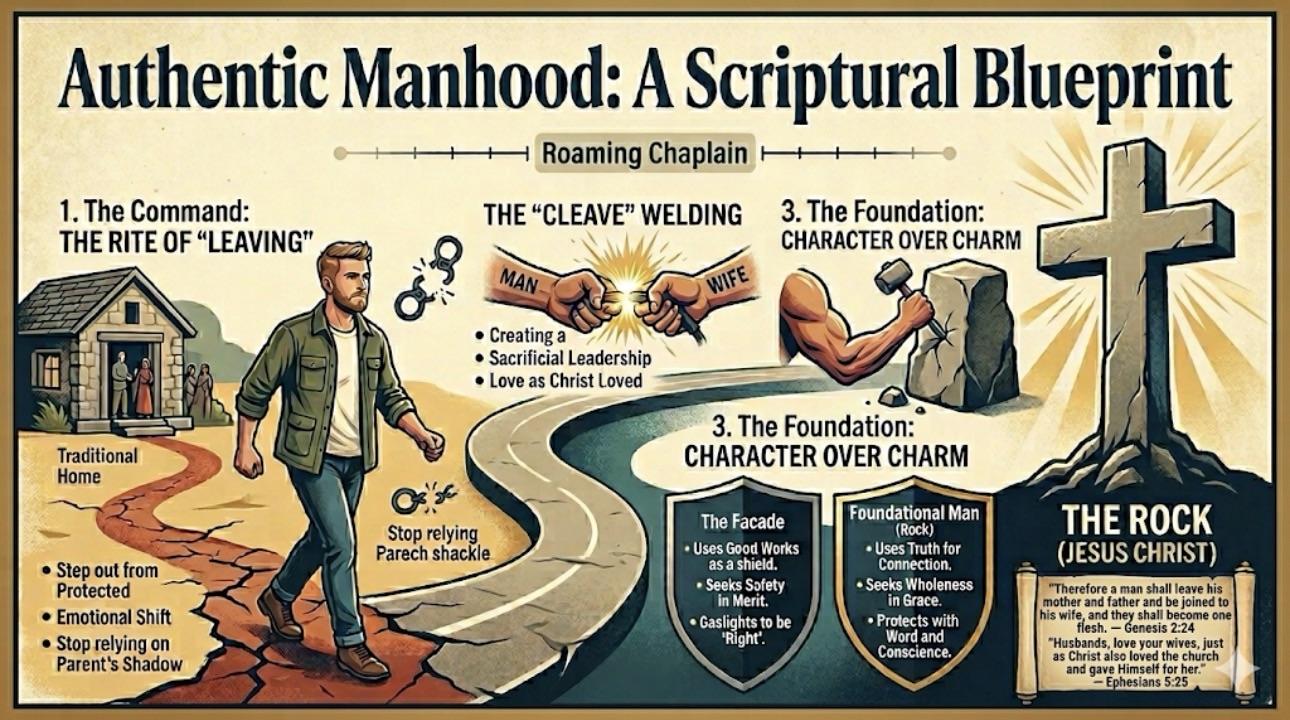 Manhood. A blueprint for a wholesome marriage – Roaming Chaplain